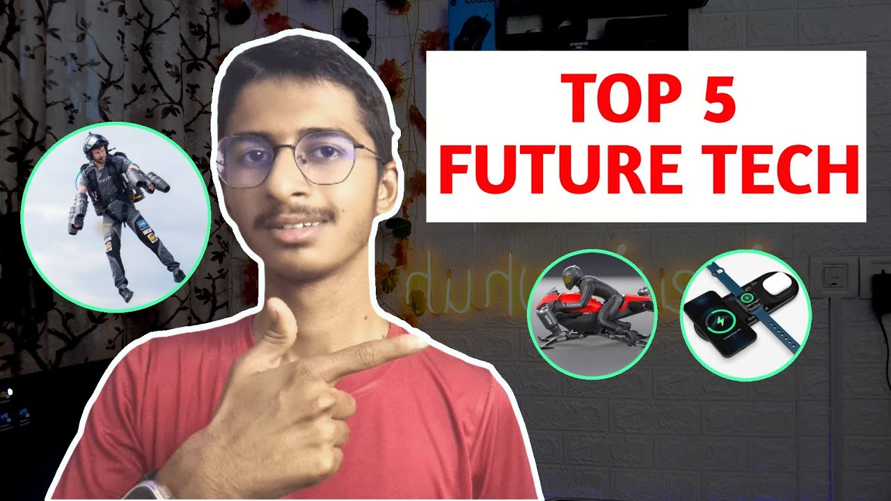 TOP 5 FUTURE TECH INNOVATION 😮 FUTURE TECHNOLOGY GADGETS JETPACK, WIRELESS CHARGER, FLYING BIKE ...