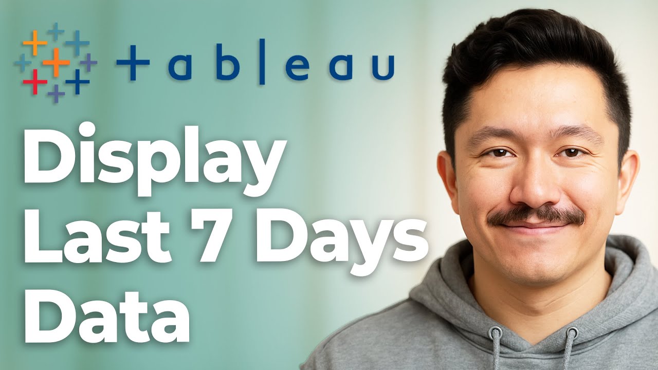 How To Display Last 7 Days Data From Selected Date In Tableau [2025 ...