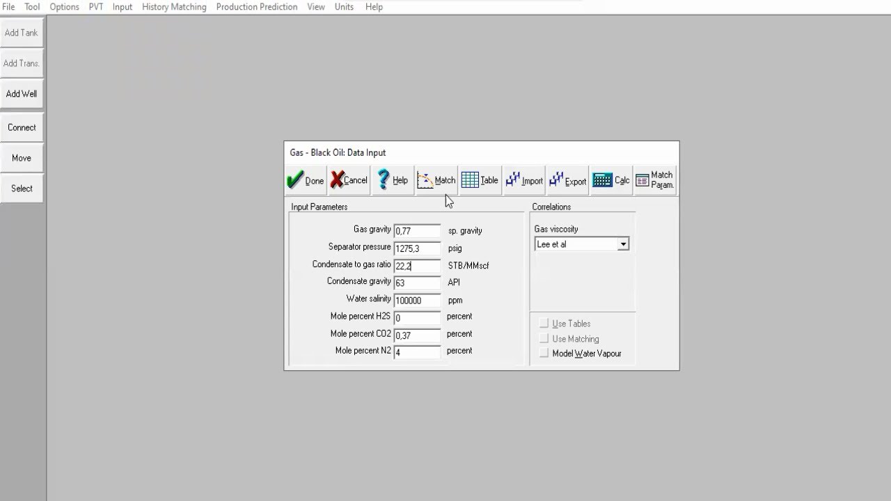 GAP Tutorial 1: PVT Data Input (Reservoir Section) - YouTube