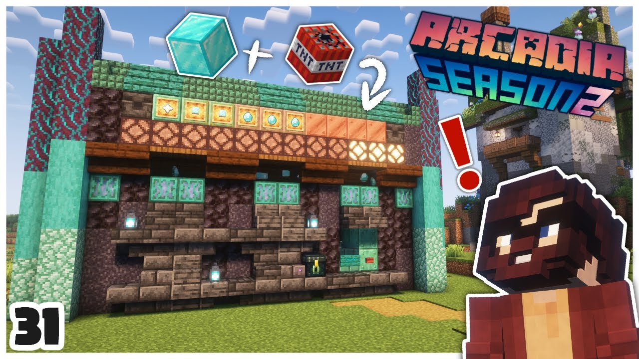 All My Diamonds are Going to EXPLODE?! :: Minecraft SMP :: Arcadia S2 ...