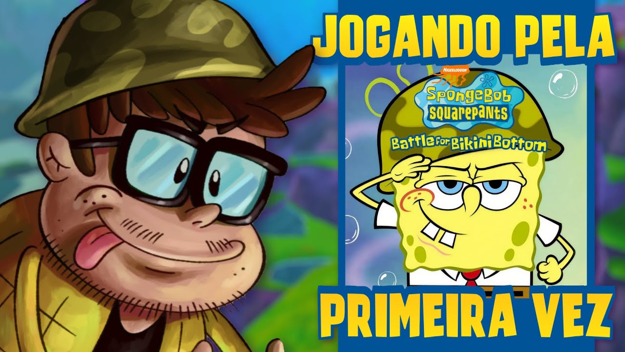 SOFRENDO no CAMPO DAS ÁGUAS-VIVAS em BATTLE FOR BIKINI BOTTOM! | APDN - Let's Play! - YouTube