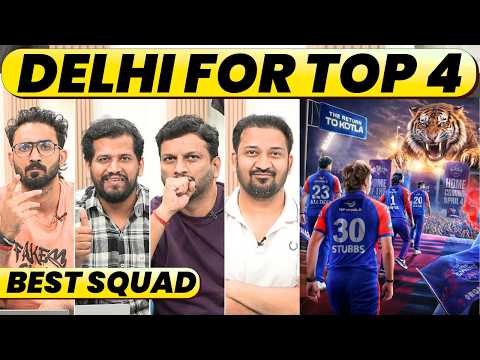 🔴DELHI LOOKS ALL SET FOR TOP 4. BEST BENCH STRENGTH & SQUAD. CAN THEY END TITLE DROUGHT