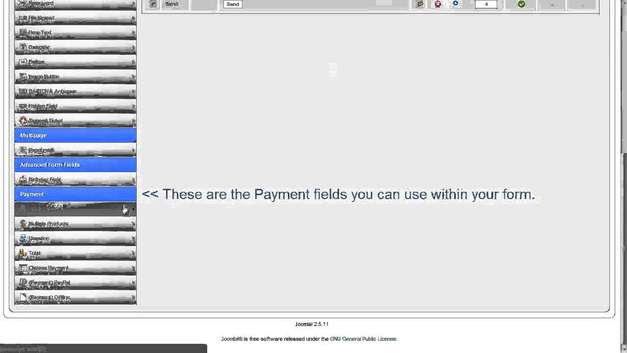 RSForm!Pro Payment Package (Paypal and offline payment) - YouTube