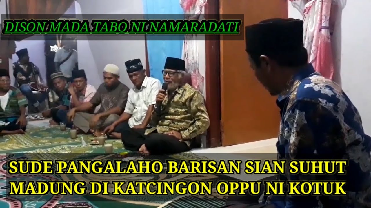 Semua Unsur Masyarakat dilibatkan dalam acara adat Tapsel - YouTube