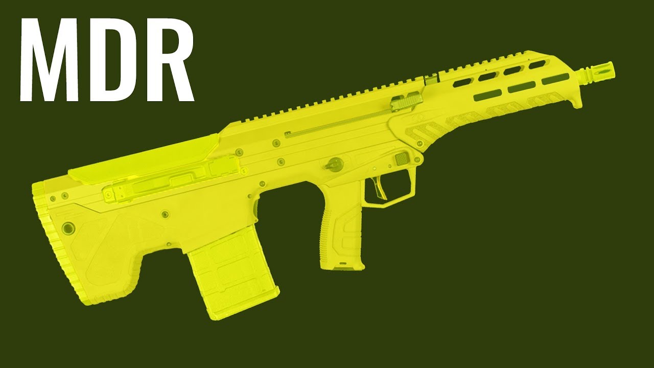 Desert Tech MDR - Comparison in 5 Different Games - YouTube