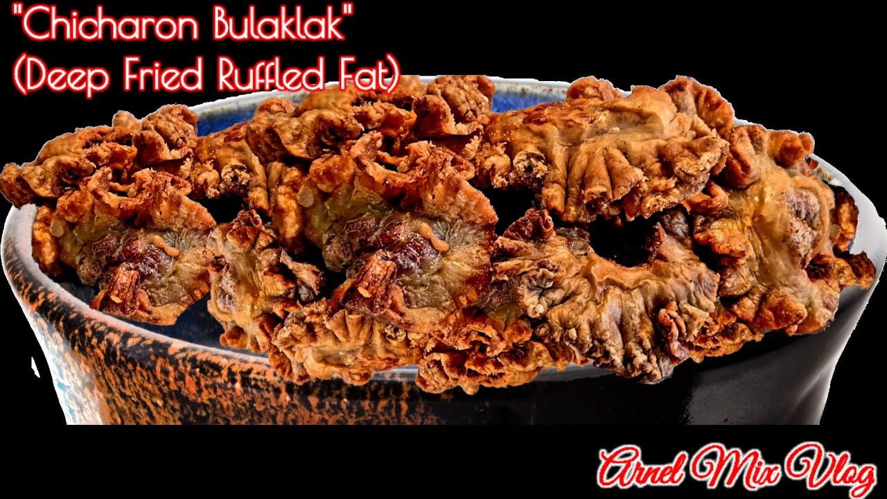 Chicharon Bulaklak | Deep Fried Ruffled Fat | @Arnelgradoviste - YouTube