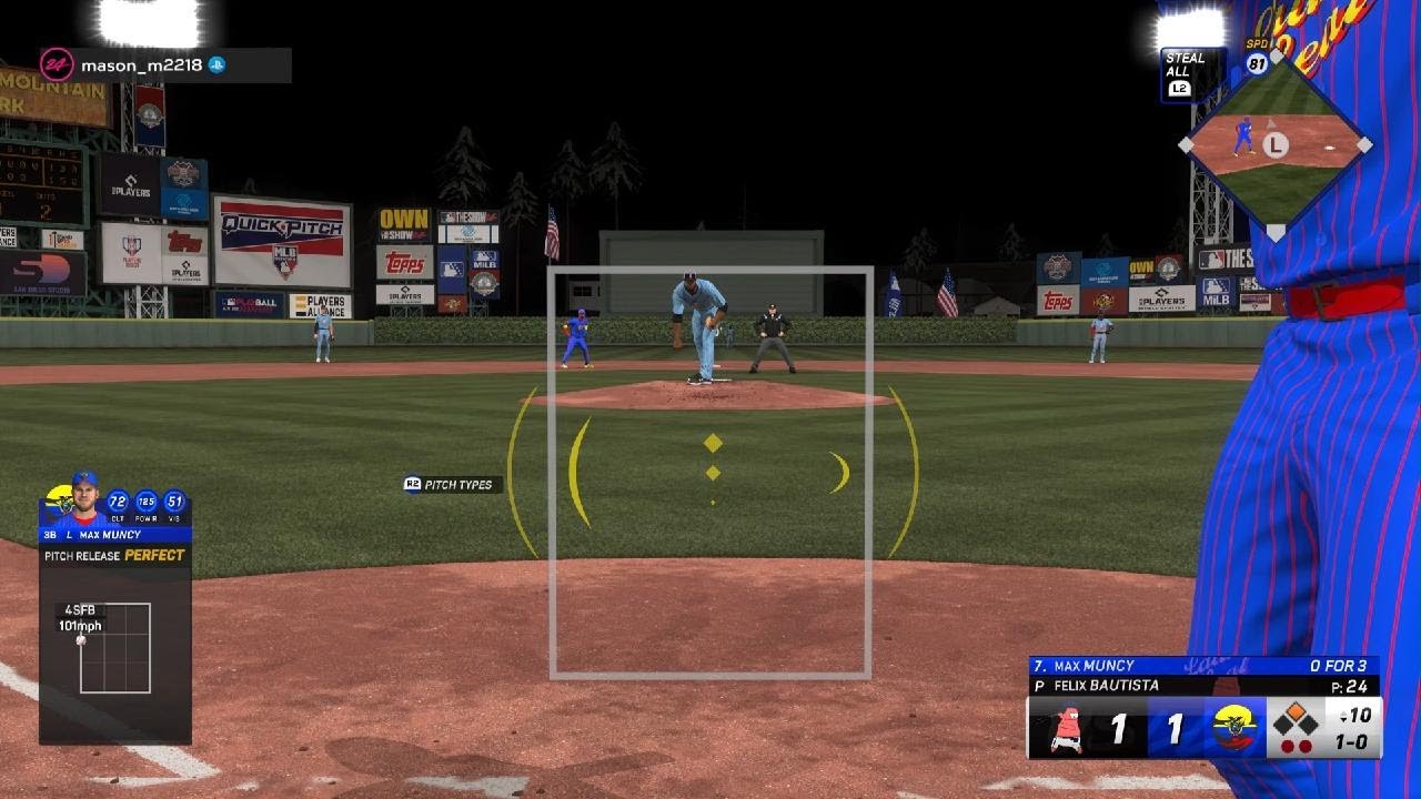 MLB The Show 24 Extra inning game winning hit - YouTube