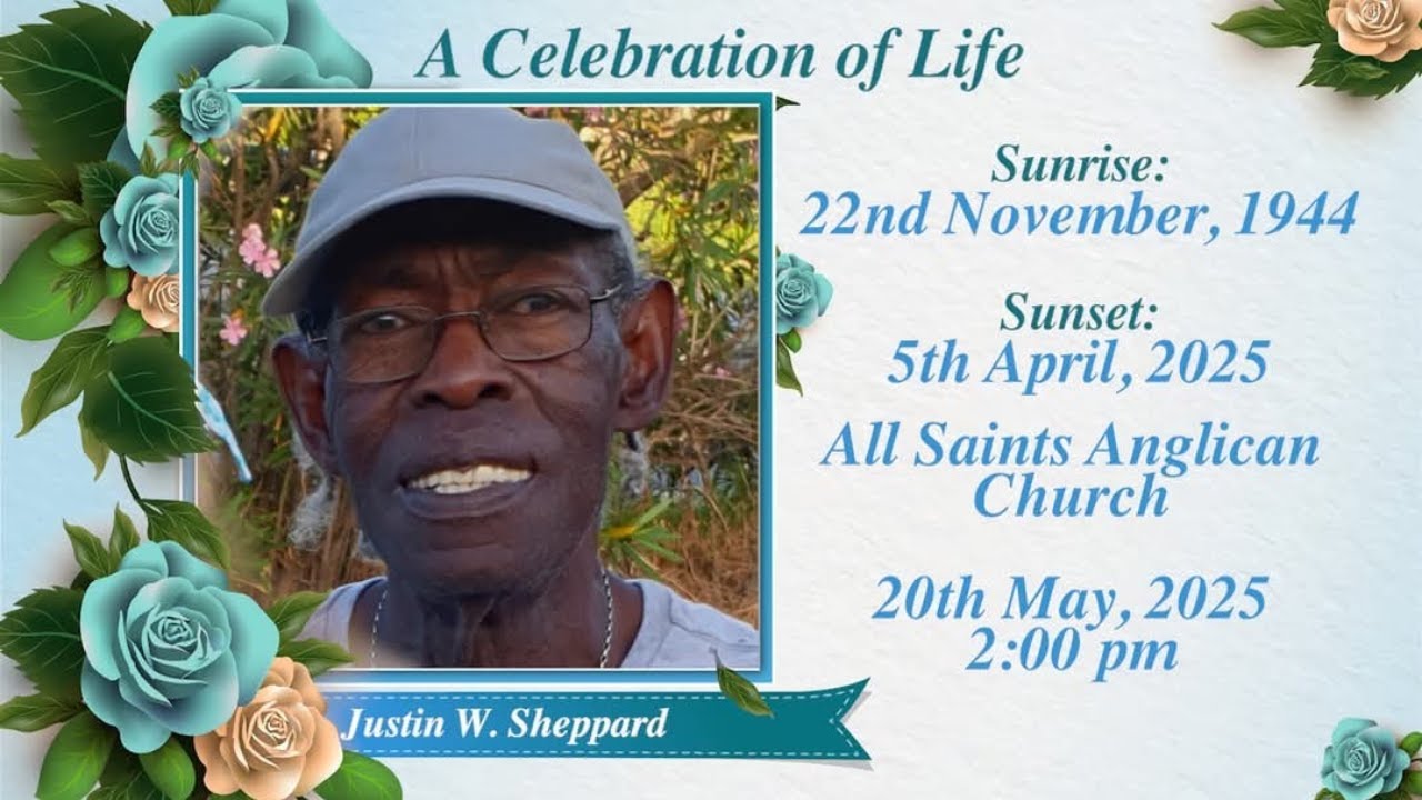 Funeral service for the life of Justin W. Sheppard - YouTube