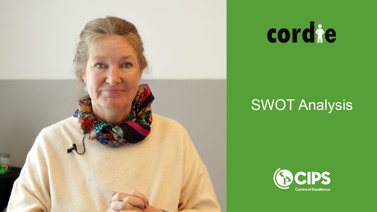 SWOT Explained for CIPS Procurement Exams - YouTube