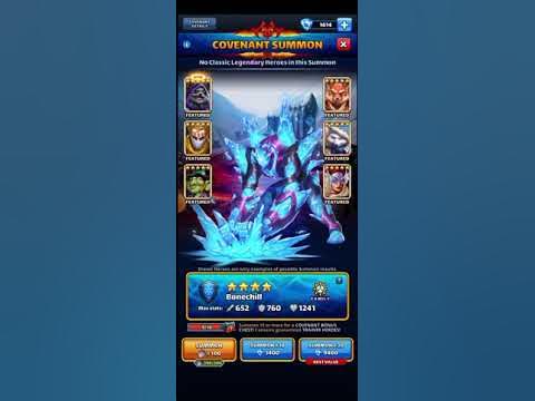 Empires & Puzzles - Road to my 6th Fated summon, multiple summons. FS @ 81. - YouTube