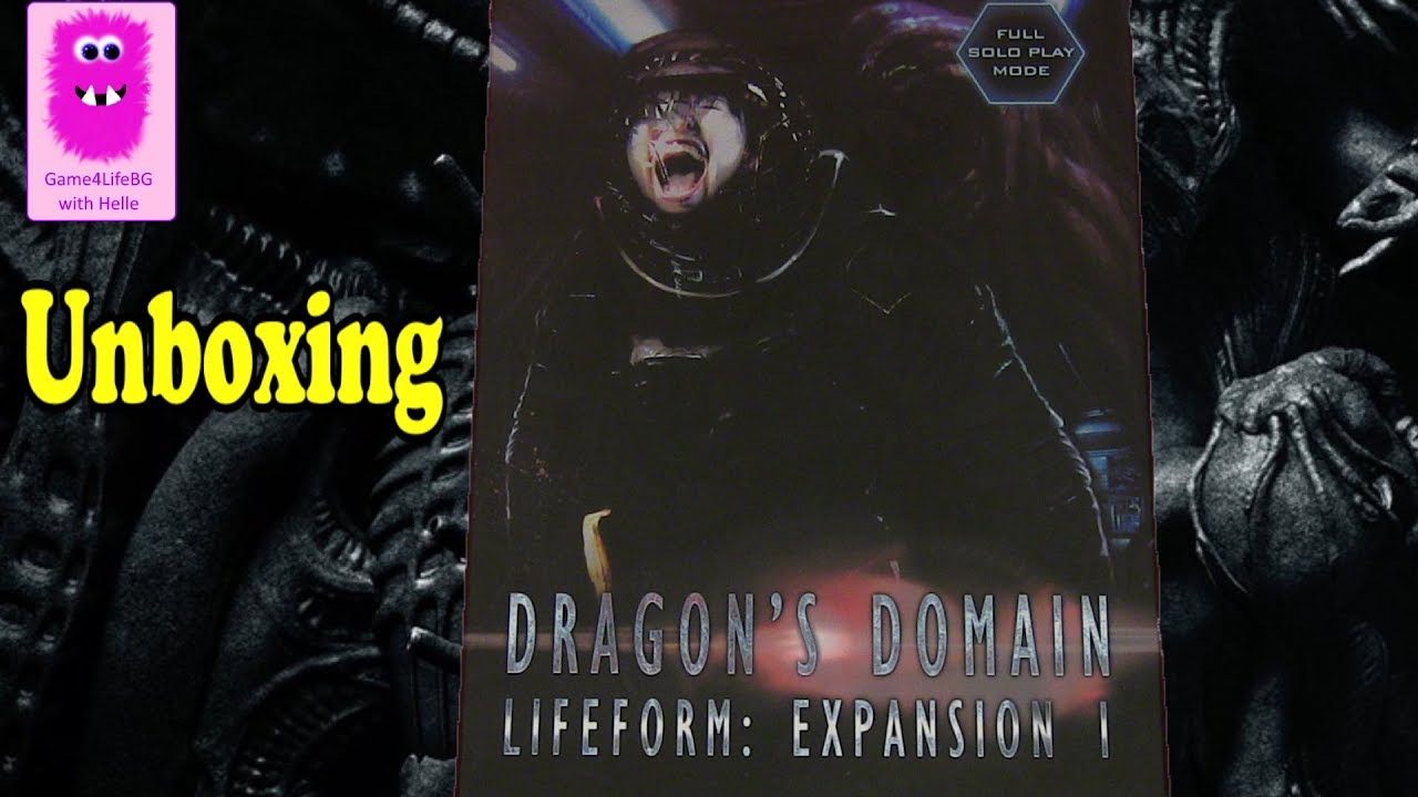Lifeform: Dragon's Domain Expansion 1, Unboxing (In English, the Alien ...