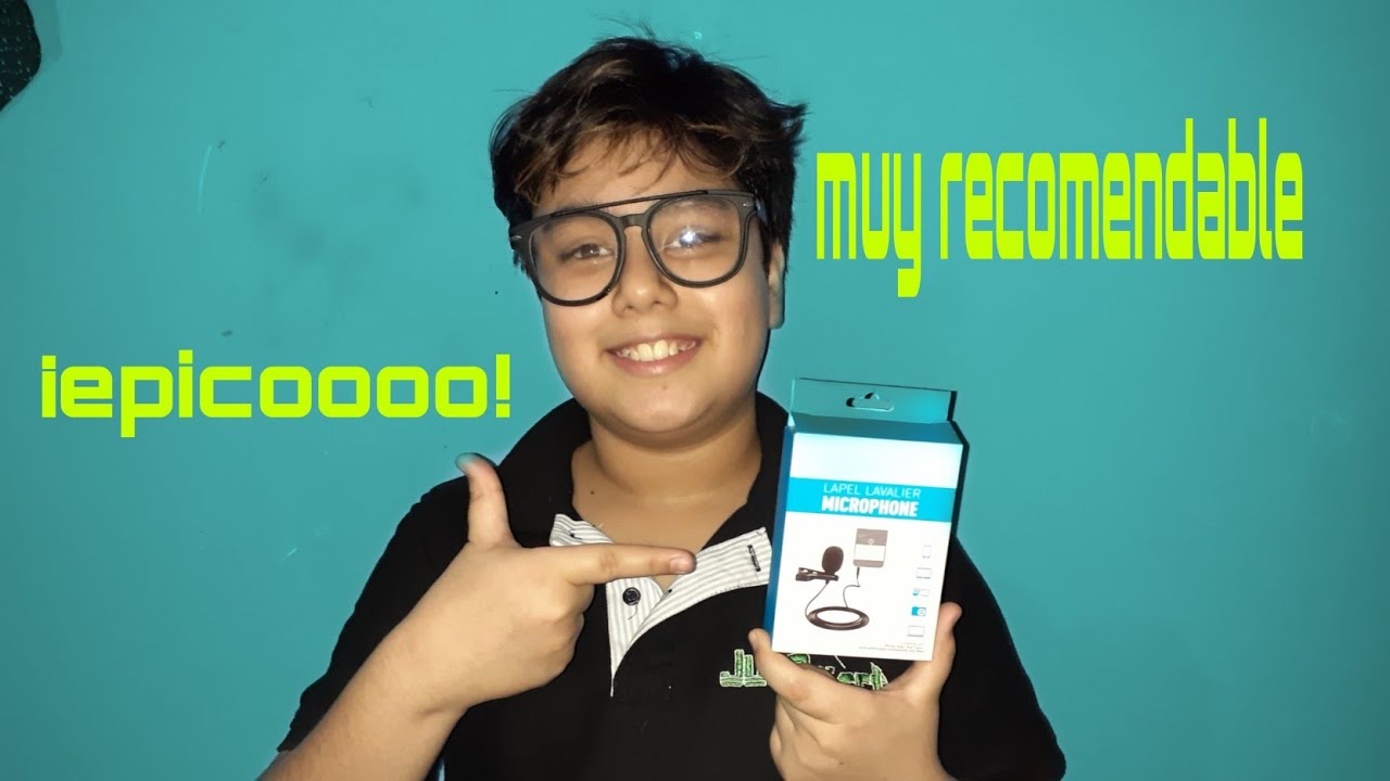Probando un micrófono de solapa y haciendo pruebas de sonido 😁😄😄 - YouTube