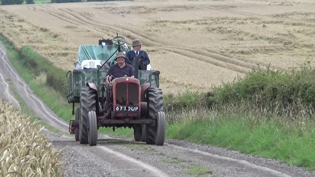 Nuffield 342 Pulling Uphill - YouTube