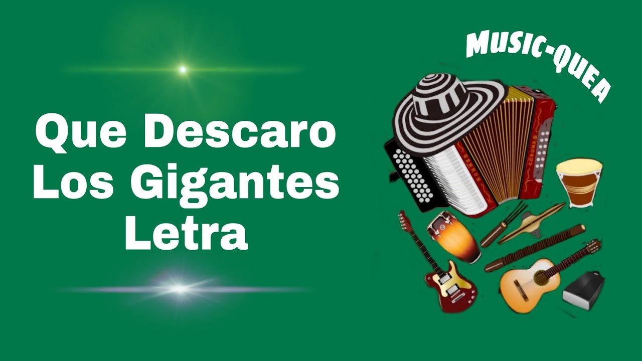 Que Descaro - Los Gigantes - Hebert Vargas - Video Letra 2022 # ...