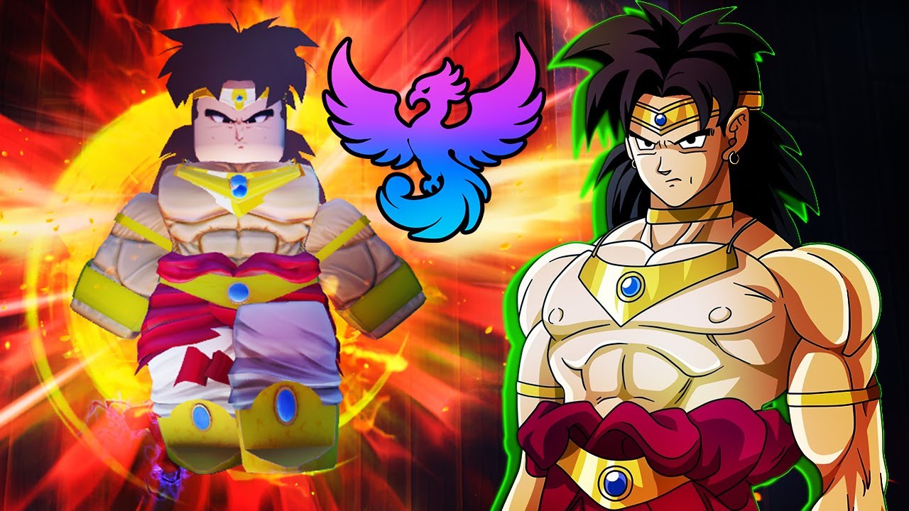 Phoenix Secret Broly Showcase in Anime Royale Roblox - YouTube