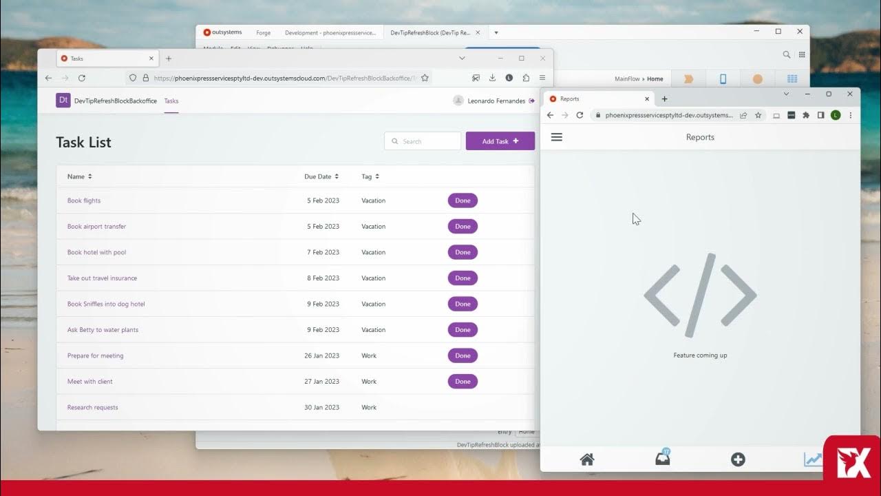 Dev Tip: Force refresh of reactive block - YouTube