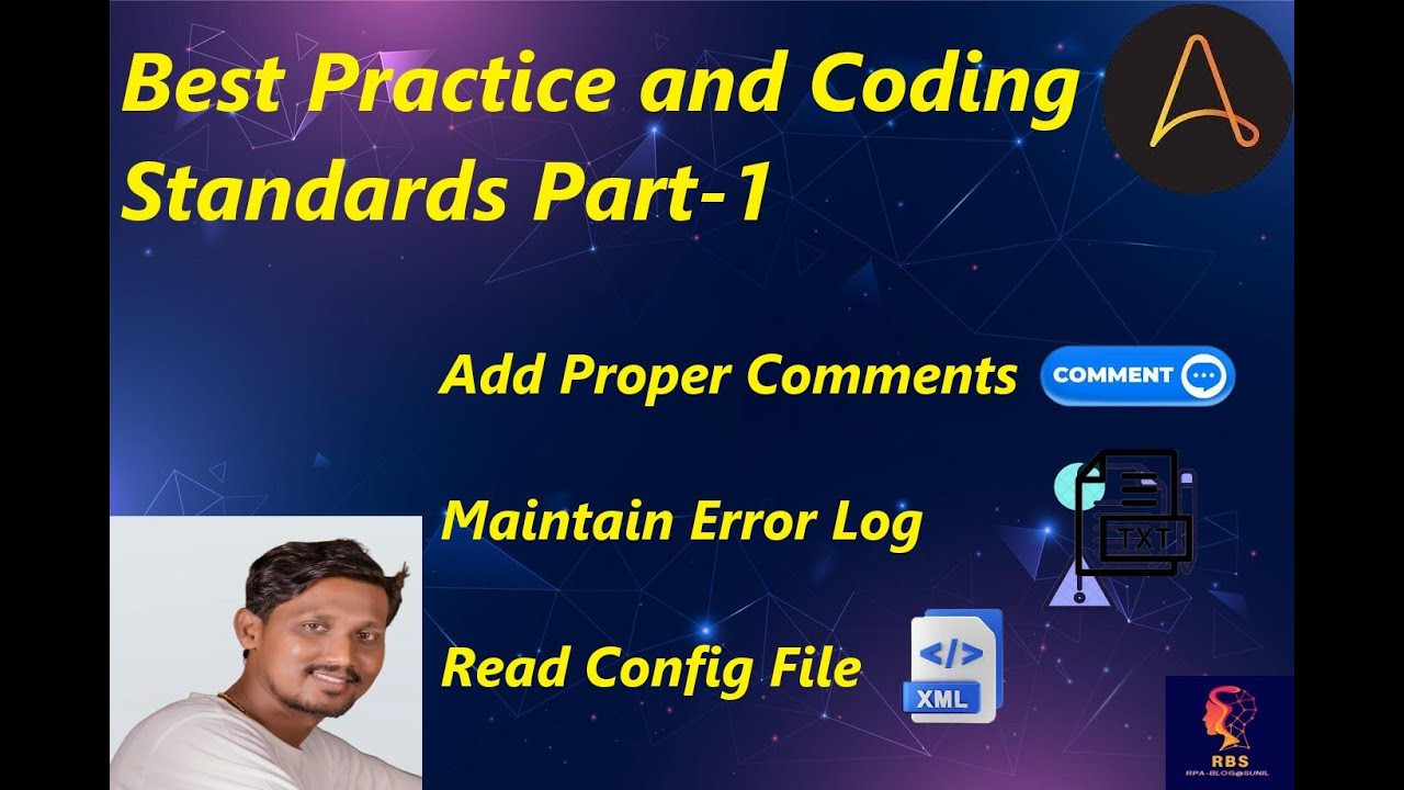25. A360 Best Practice and config file reading Part-1|Coding Standards in A360|Config File ...