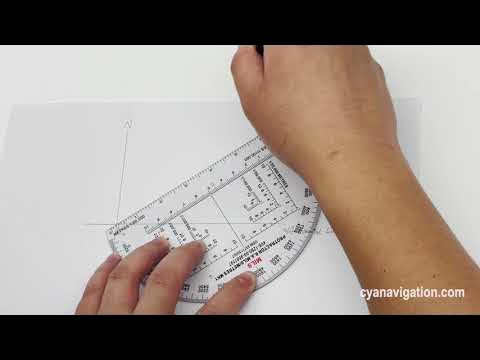 How to Use Military Protractor for Plotting Bearings ? - YouTube