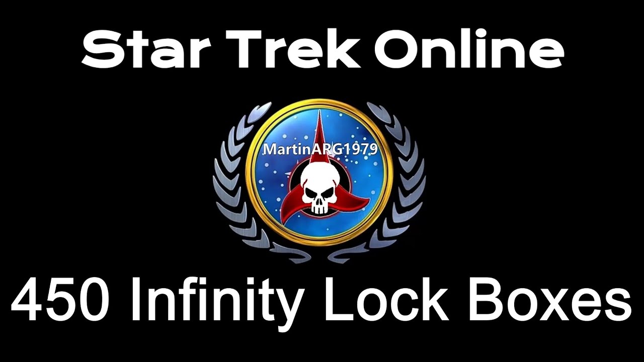 Star Trek Online-Opening 450 Infinity Lock Boxes - YouTube