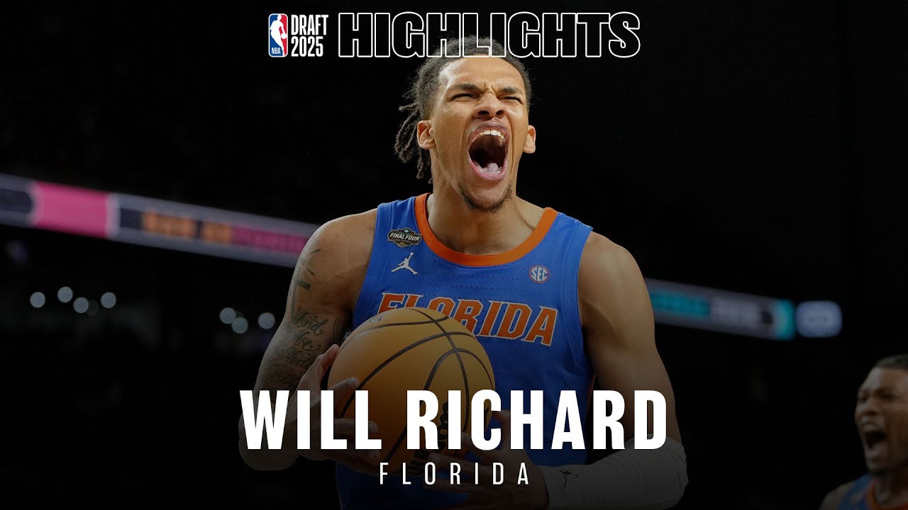 2025 NBA DRAFT HIGHLIGHTS: Will Richard | Florida - YouTube