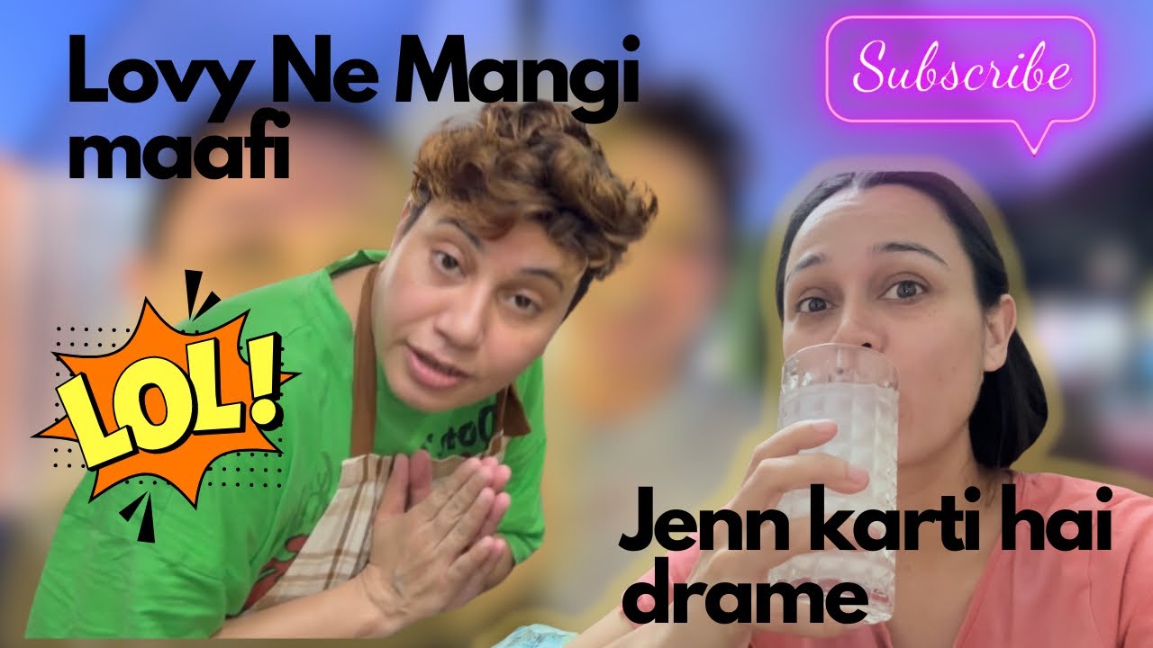 Lovy Ne Mangi Maafi// Jenn Karti Hai Drame// #comedy - YouTube