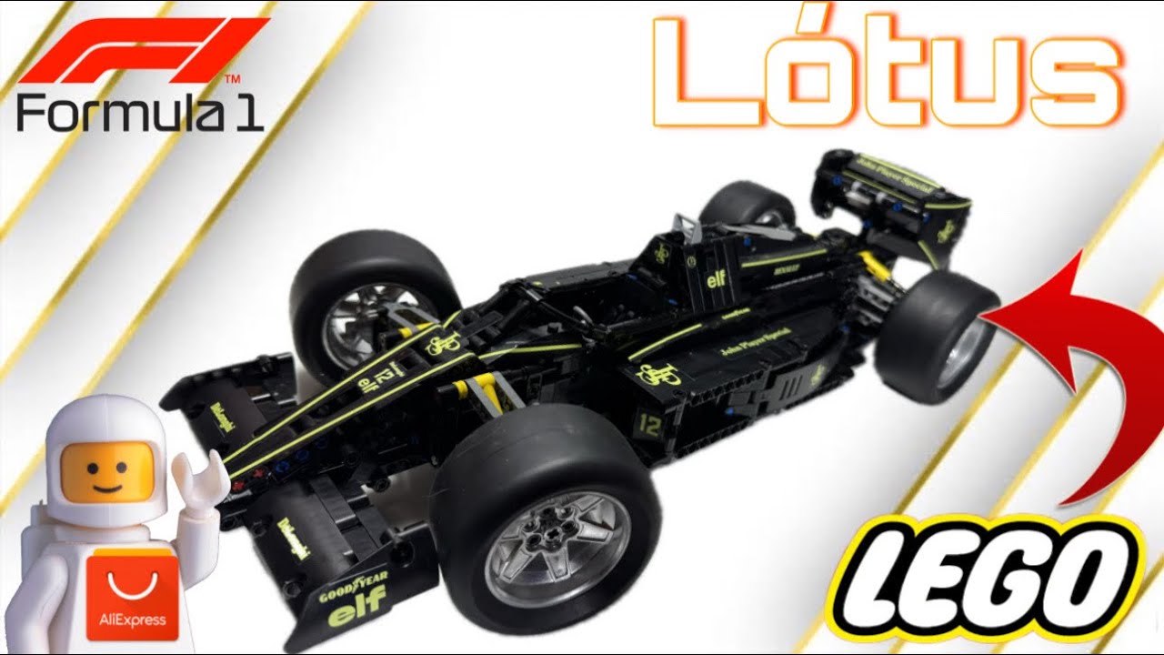 Lótus F1 (MOC) de Lego do AliExpress Scala 1/10 - YouTube