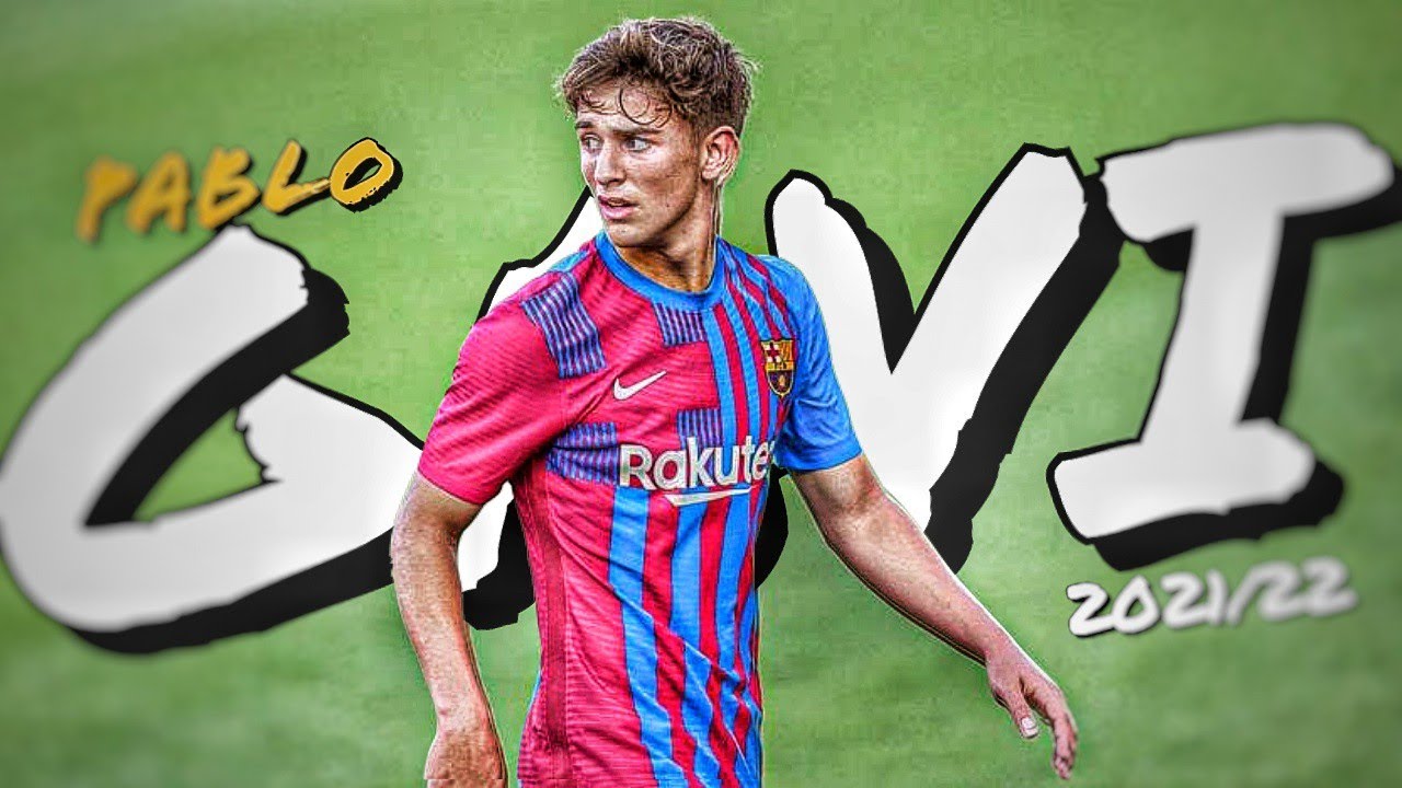 Gavi skills and goals - 2021/22 -HD - YouTube