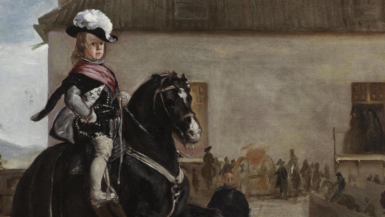 Velázquez’s Prince Baltasar Carlos in the Riding School - YouTube