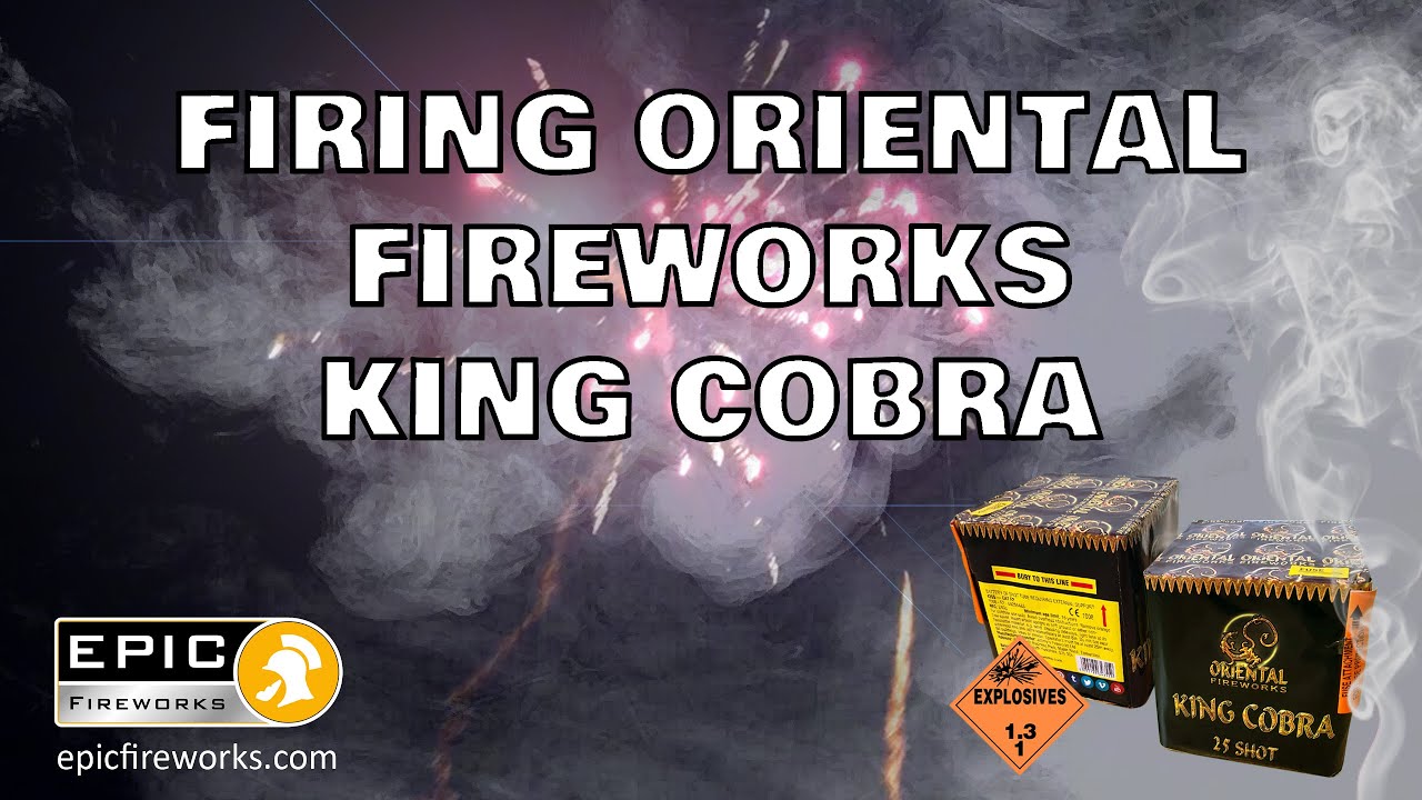 Firing King Cobra by Oriental/Epic Fireworks. (UK Landed Footage) - YouTube