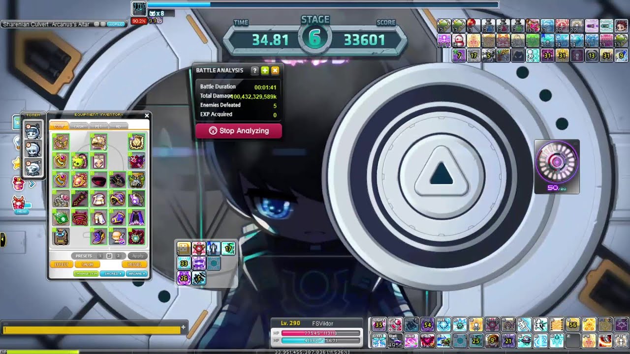 [Heroic Kronos] 370m CP Xenon Culvert (101,480) [Demon Slayer patch] - YouTube