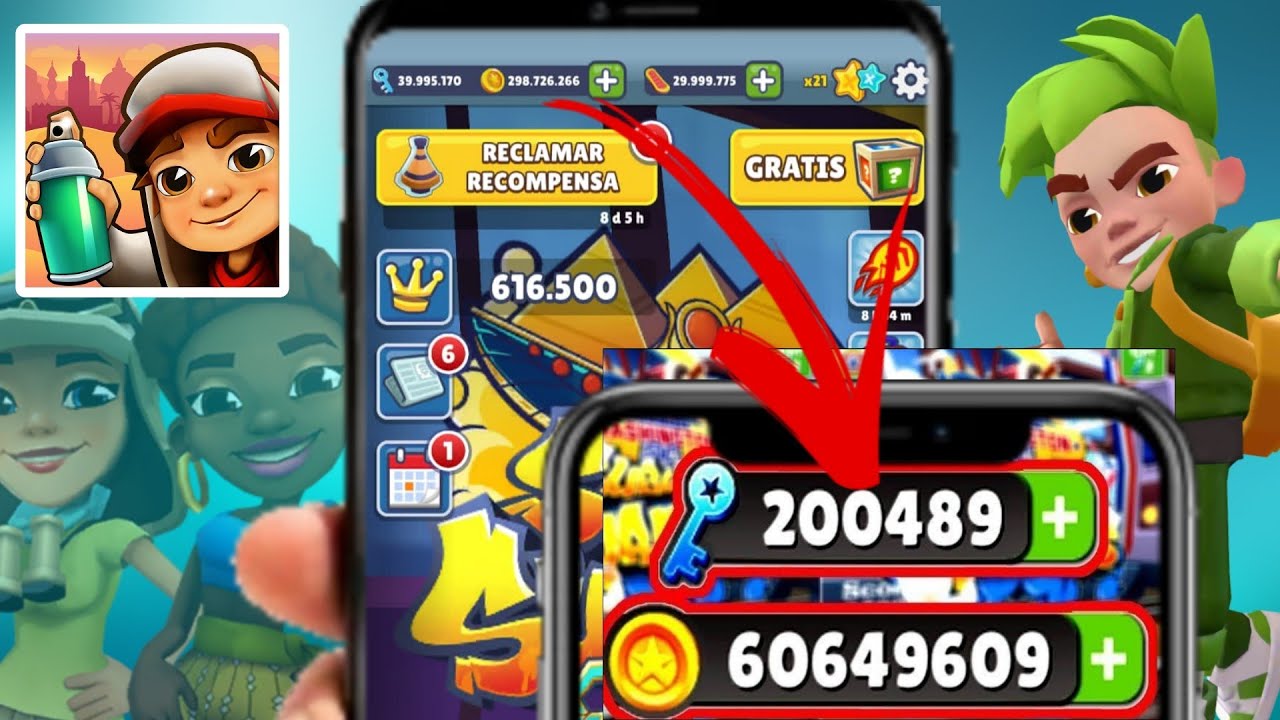 Subway Surfers: How To Get Unlimited Keys & Coins In Subway Surfers ...