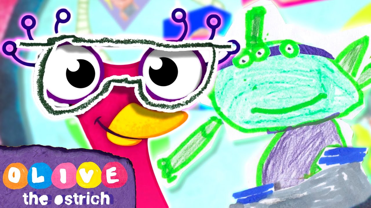 Olive the Ostrich - Book of Monsters | Full Episodes - YouTube