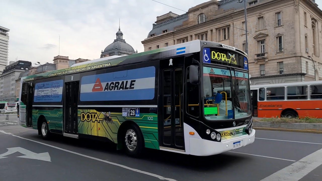 VIAJE en el PRIMER BUS ELECTRICO HECHO EN ARGENTINA!!! AGRALE MT17.0LE ...