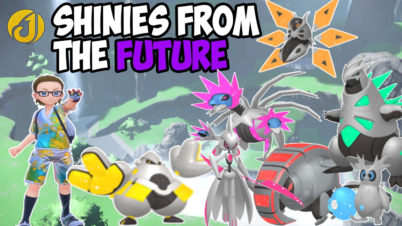 I caught every Shiny Future Paradox Pokemon! - YouTube