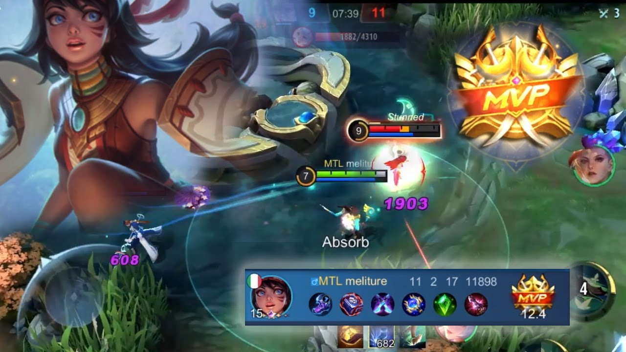 MATHILDA MLBB - MVP - POKE BUILD - GAMEPLAY - MOBILE LEGENDS - YouTube