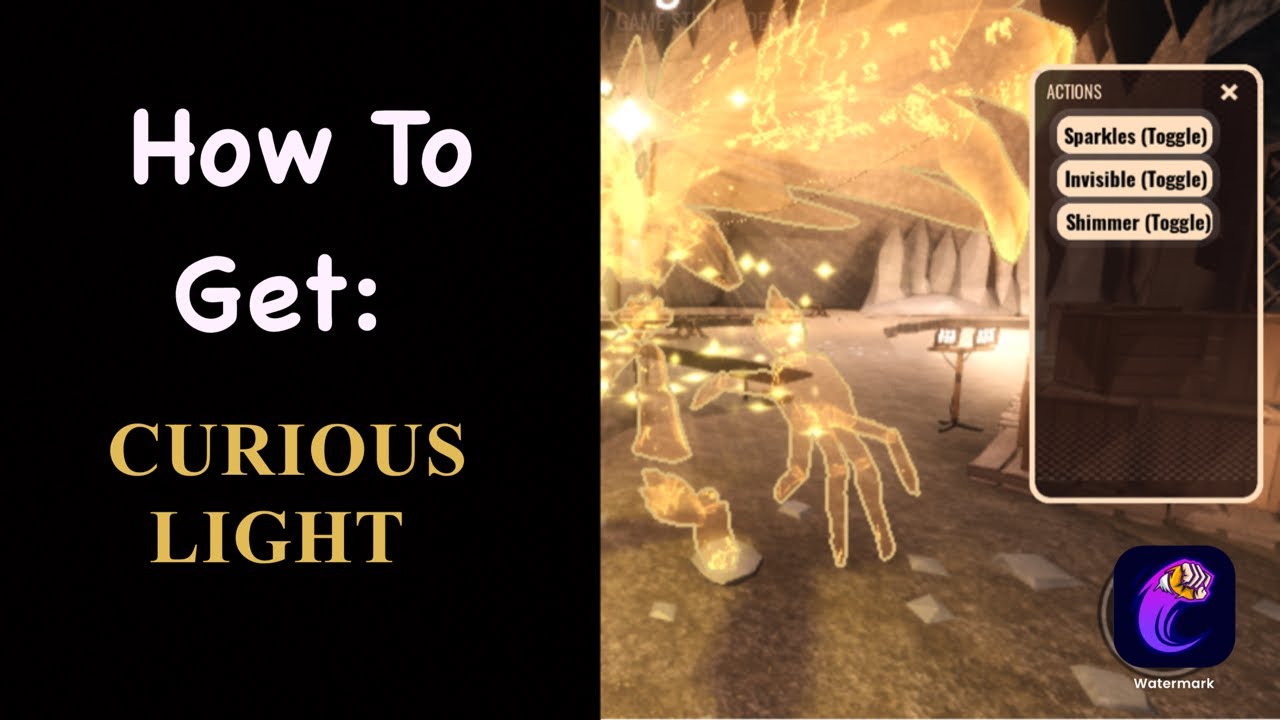 How To Get Curious Light (GROWTH OF GIGGLES RP) - YouTube