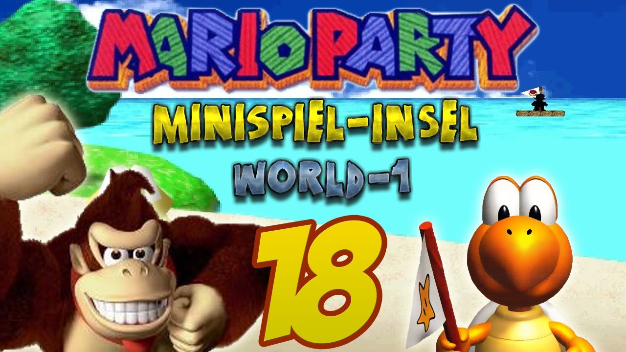MARIO PARTY 🎲 #18: Minispiel-Insel World 1 - YouTube