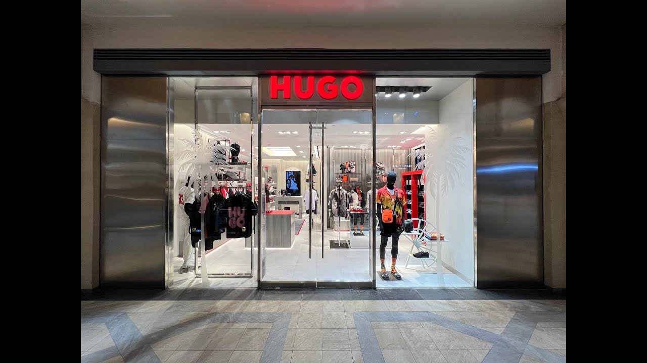 HUGO BOSS STORE TOUR VAUGHAN CANADA TORONTO - YouTube