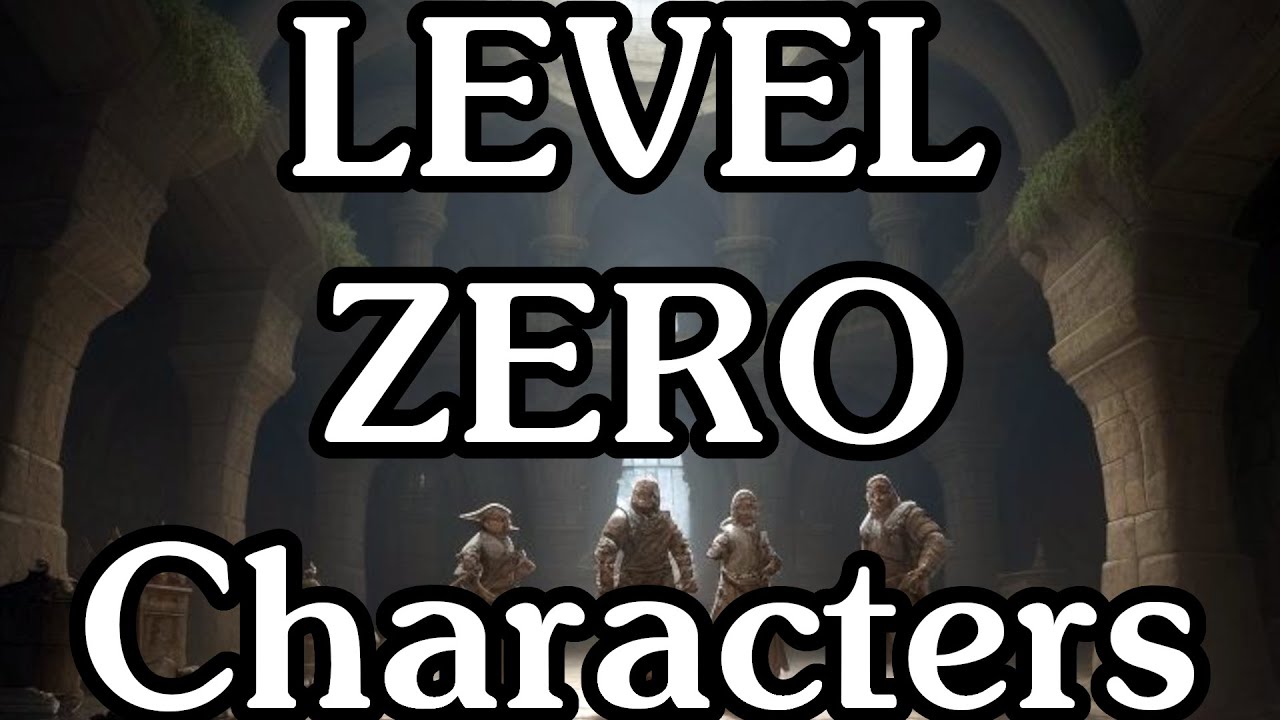 Level-0 Character Tumbler for Basic Fantasy RPG - YouTube