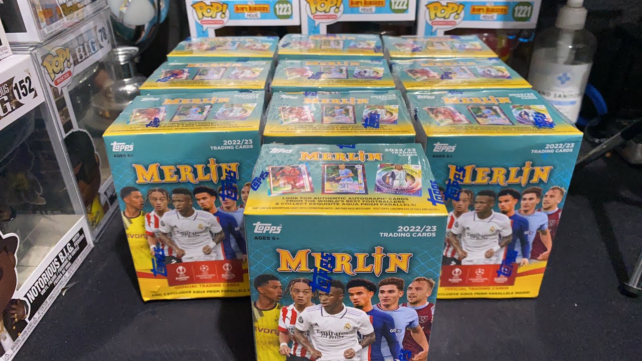 2022-23 Topps Merlin Blasters - 10 Boxes - YouTube