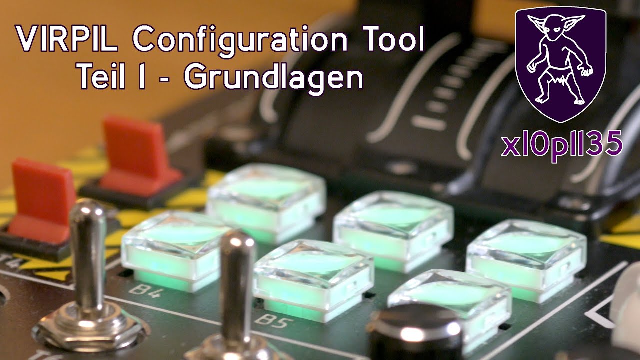 Virpil Configuration Tool - Teil 1: Grundlagen - YouTube