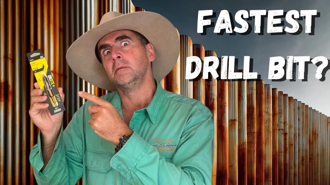 Fastest Drill Bit? Work Smarter Not Harder - YouTube