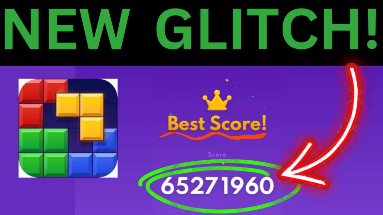 How To Do Block Blast Glitch (GET SUPER HIGH SCORE!) - NEW METHOD - YouTube