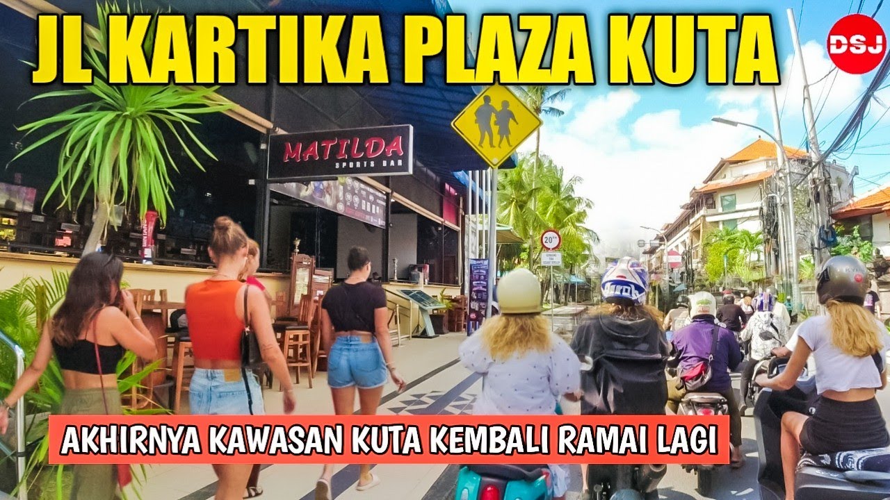 Situasi Terbaru di Bali Saat Ini Jalan Kartika Plaza Kuta Bali, Kuta ...