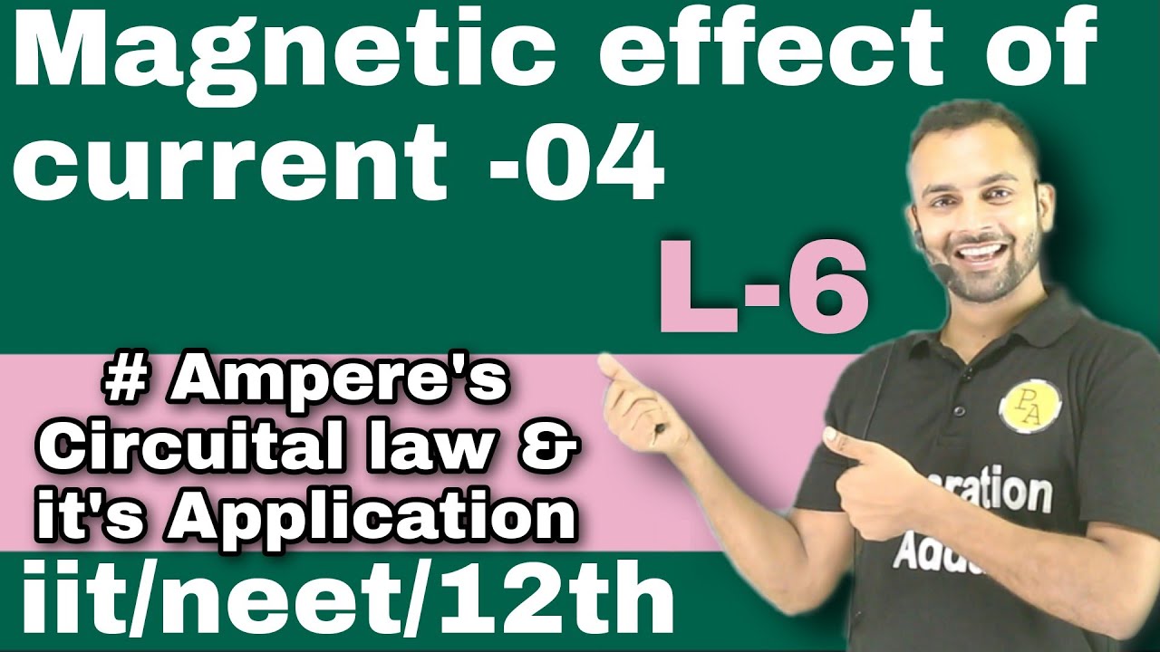 L-6 Ch-4 Magnetic effect of electric current 12th physics from SL Arora ...