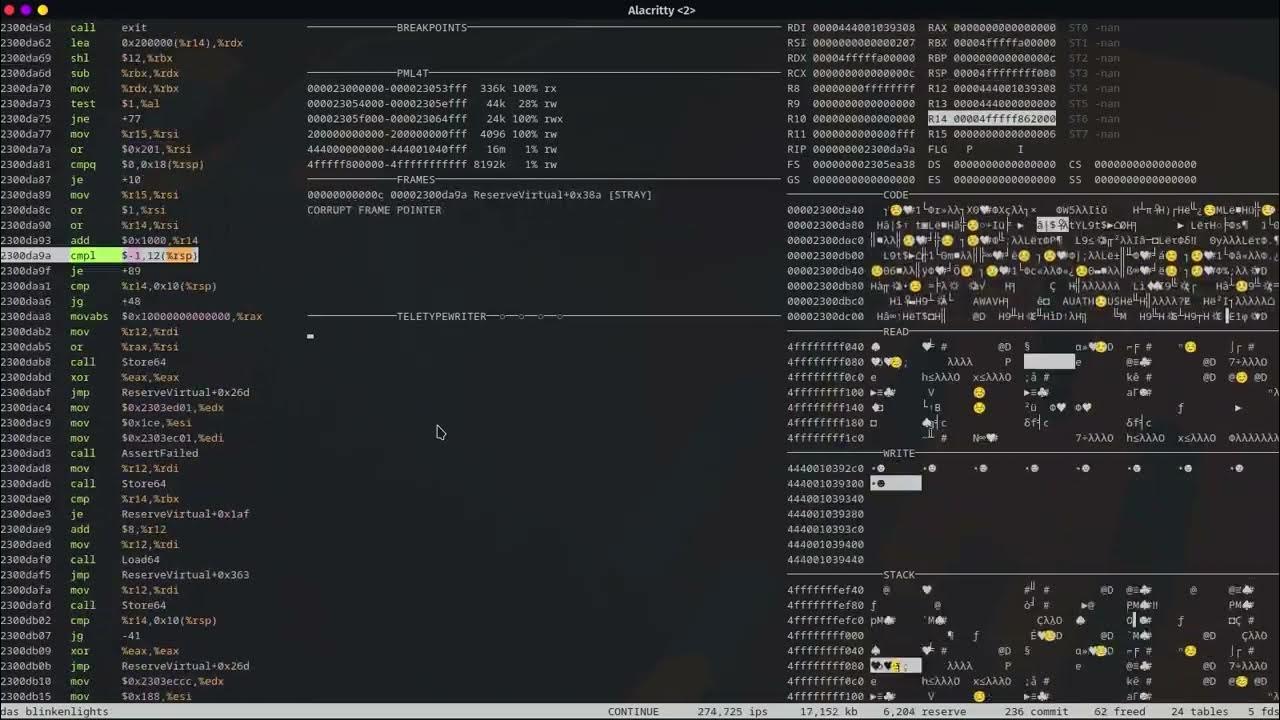 A CPU emulator emulates itself - YouTube