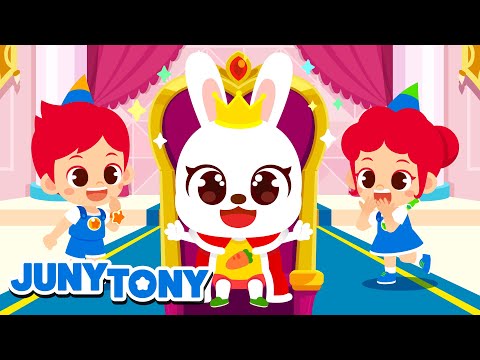 Rei Por Um Dia 👑 Vamos Brincar! | Posso Fazer O Que Quiser | Música Infantil | JunyTony em Português