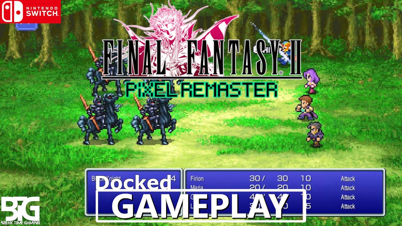 Final Fantasy 2 Pixel Remaster- Nintendo Switch Gameplay - YouTube