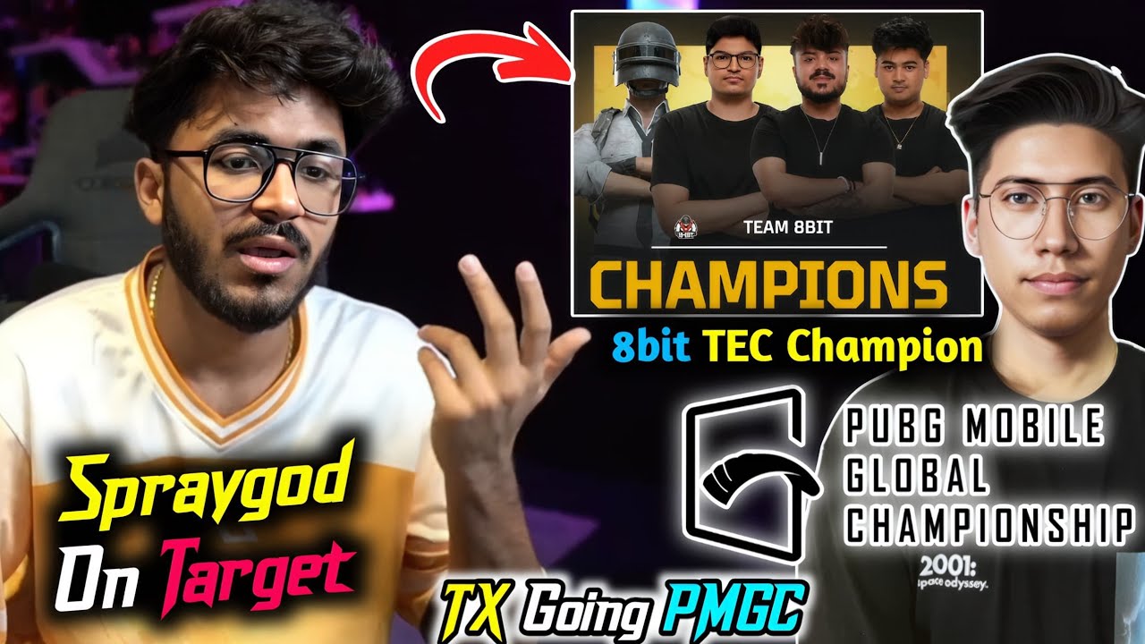 8bit TEC Champion🏆 Spraygod Congrats l TX Direct PMGC Final Invite😱 ...