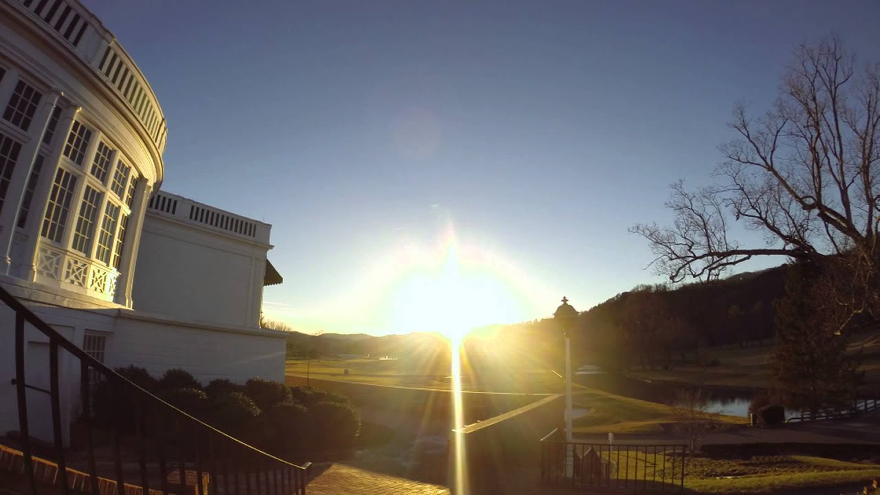 First sunrise & sunset of 2014 Time Lapse HD - YouTube